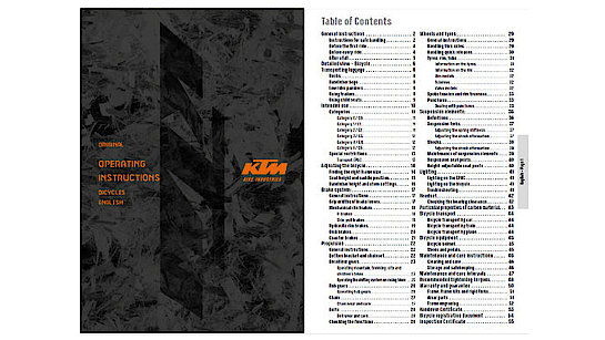 Service documents - KTM Bikes