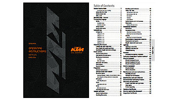 Service documents - KTM Bikes