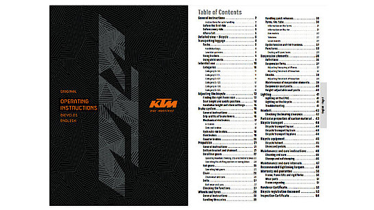 Service documents - KTM Bikes